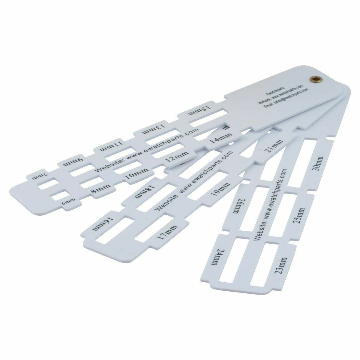 WATCH STRAP BAND & LUG MEASURING RULER GAUGE FOR 6MM TO 30MM TOOL FOR