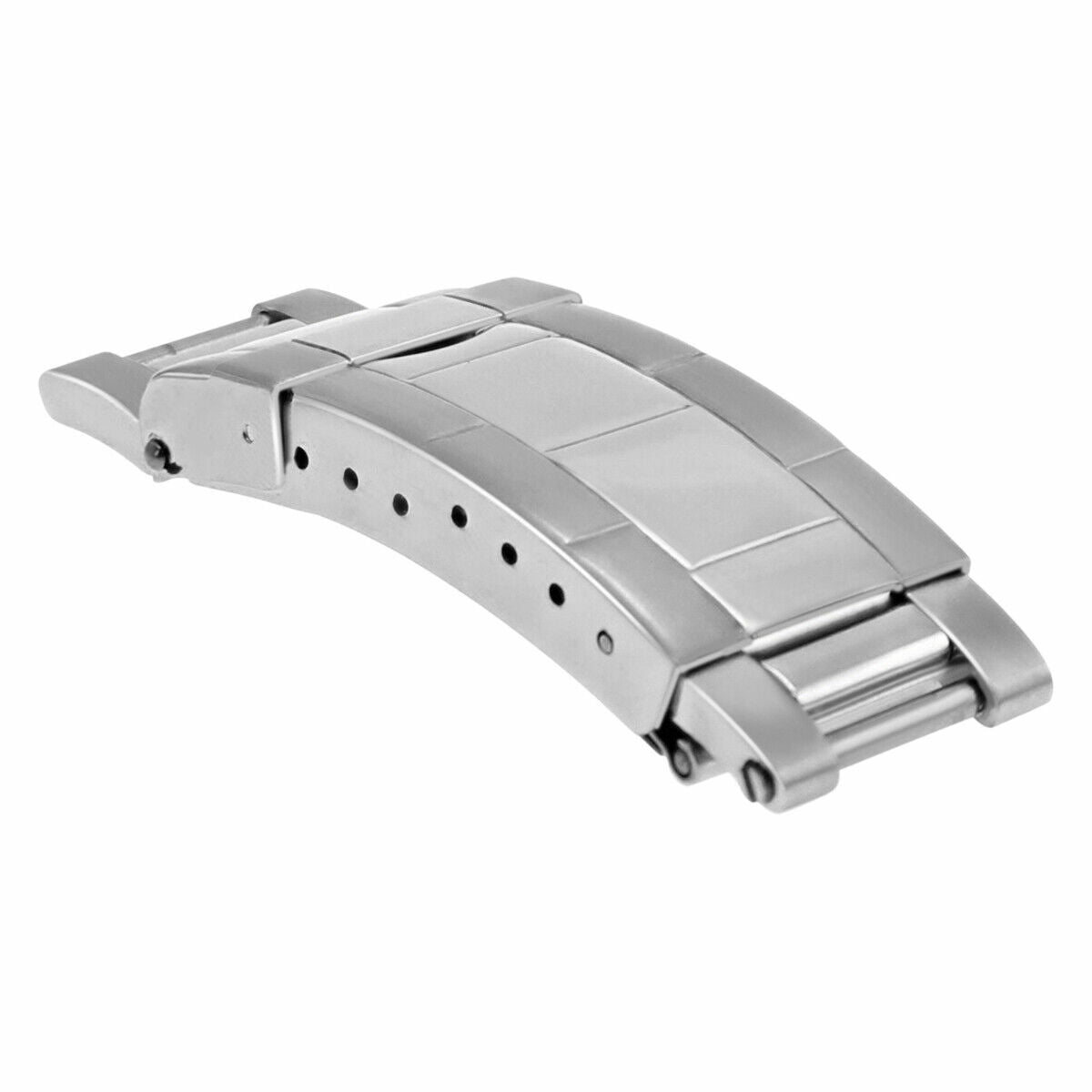 FLIP LOCK CLASP DIVER EXTENSION BUCKLE FOR ROLEX GMT OYSTER WATCH BAND