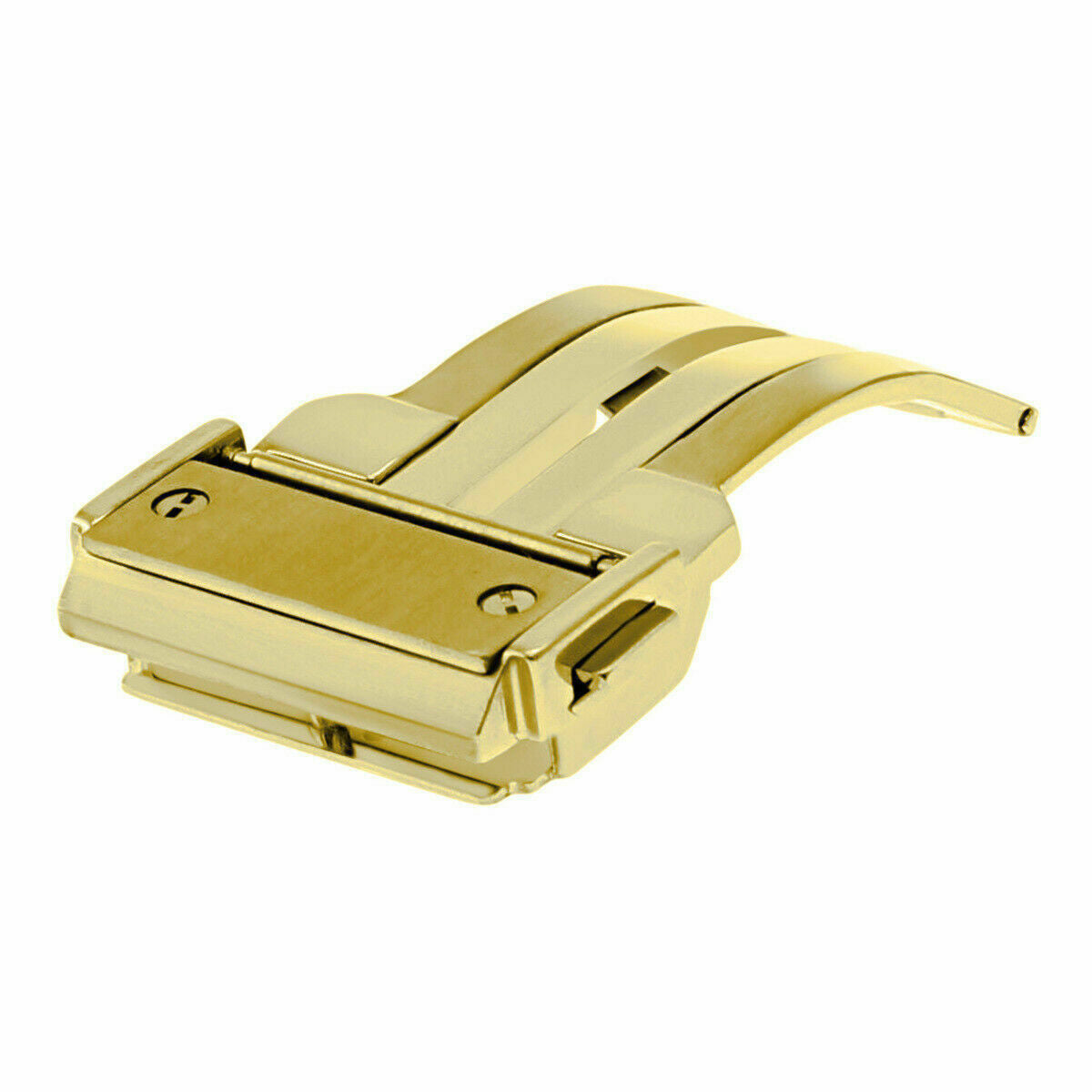 18MM DEPLOYMENT CLASP STRAP BAND BUCKLE FOR HUBLOT BIG BANG WATCH GOLD